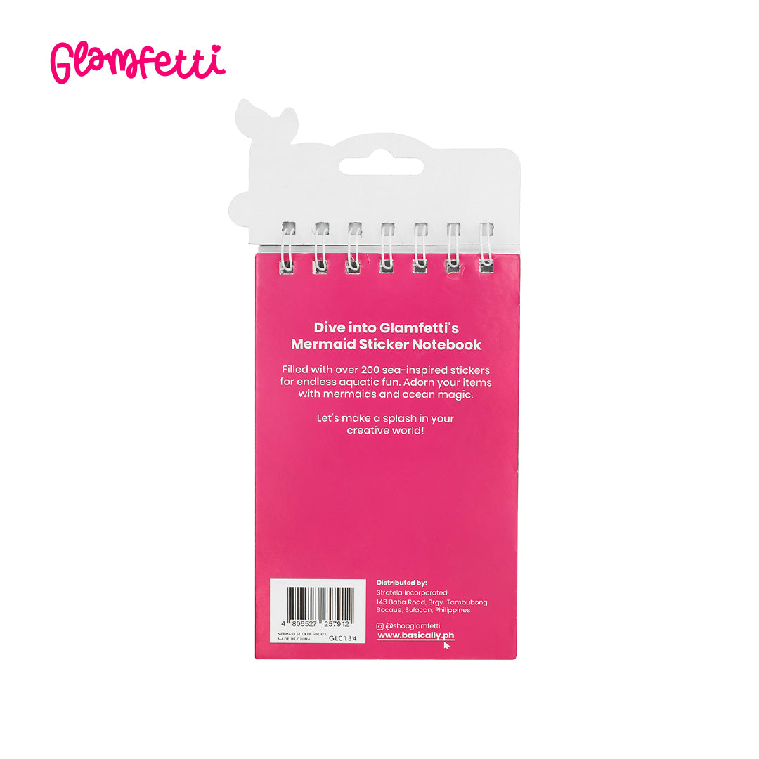 Glamfetti Sticker Notebook (2 Designs) – Basically.ph